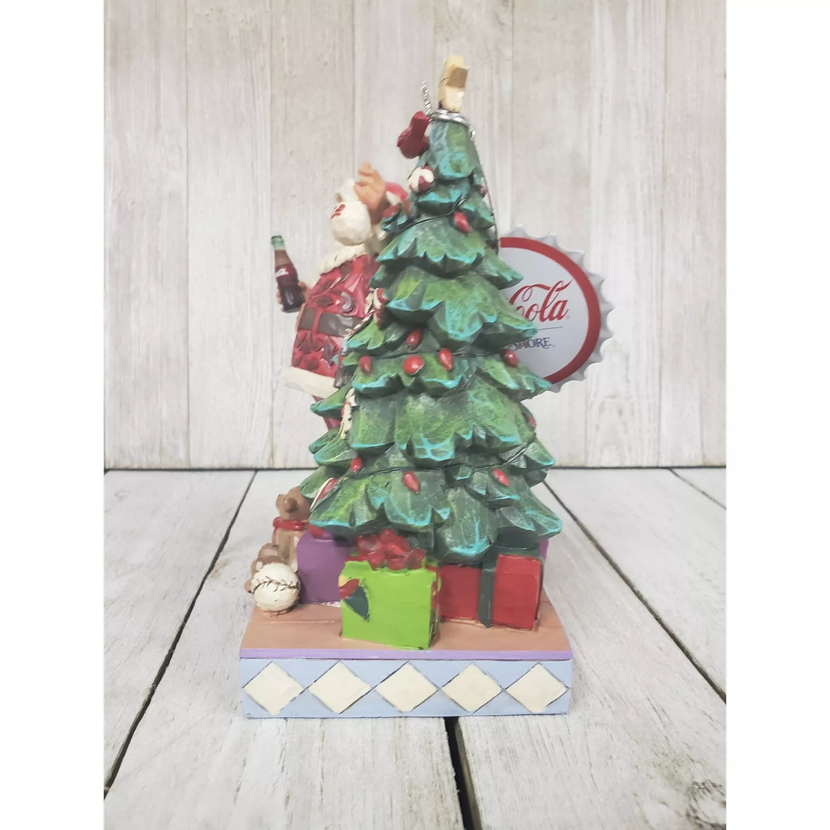 Jim Shore "Bring Happiness Home" Coke~a~Cola Santa | My Wyo Designs
