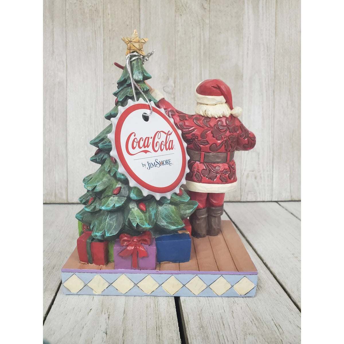 Jim Shore "Bring Happiness Home" Coke~a~Cola Santa | My Wyo Designs