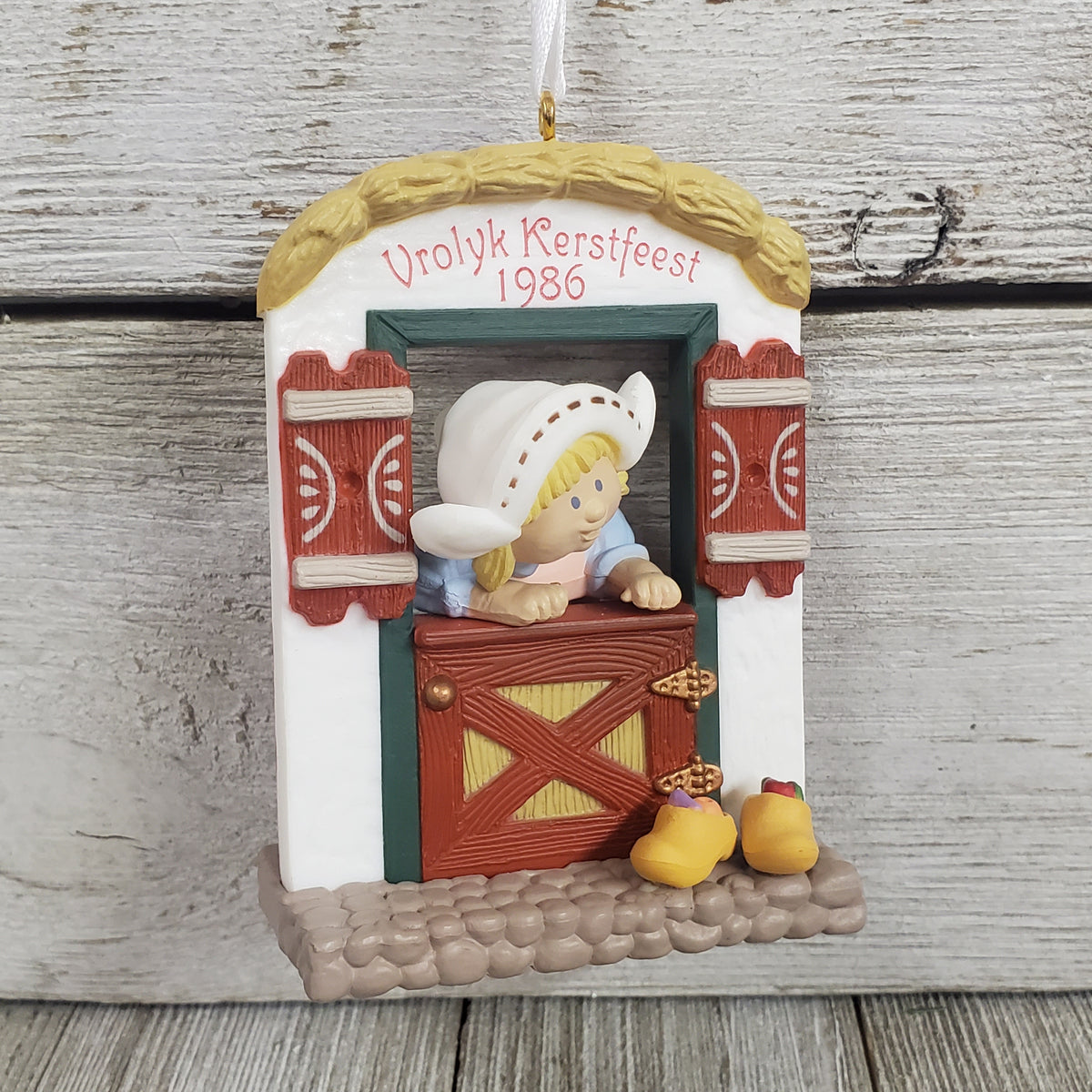 Vintage Hallmark Ornament~ Dutch~ Window of the World | My Wyo Designs